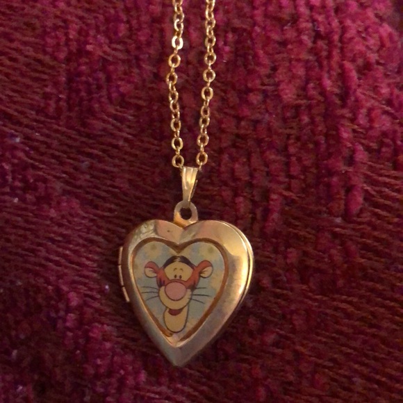Disney | Accessories | Disney A A I Tigger Locket | Poshmark
